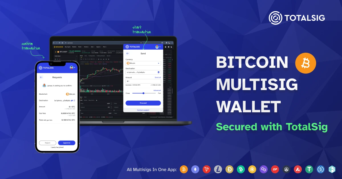 Secure Bitcoin Multisig Wallet - TotalSig | Download Now